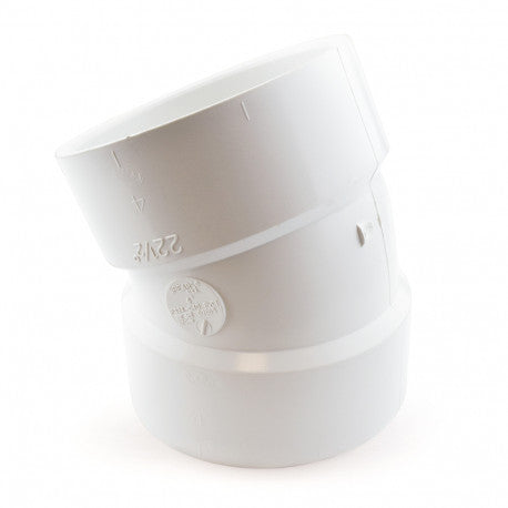 4" PVC DWV 22.5° Elbow – My Store